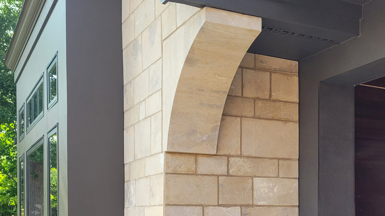 Aged Parchment Cut Stone - Buechel Stone