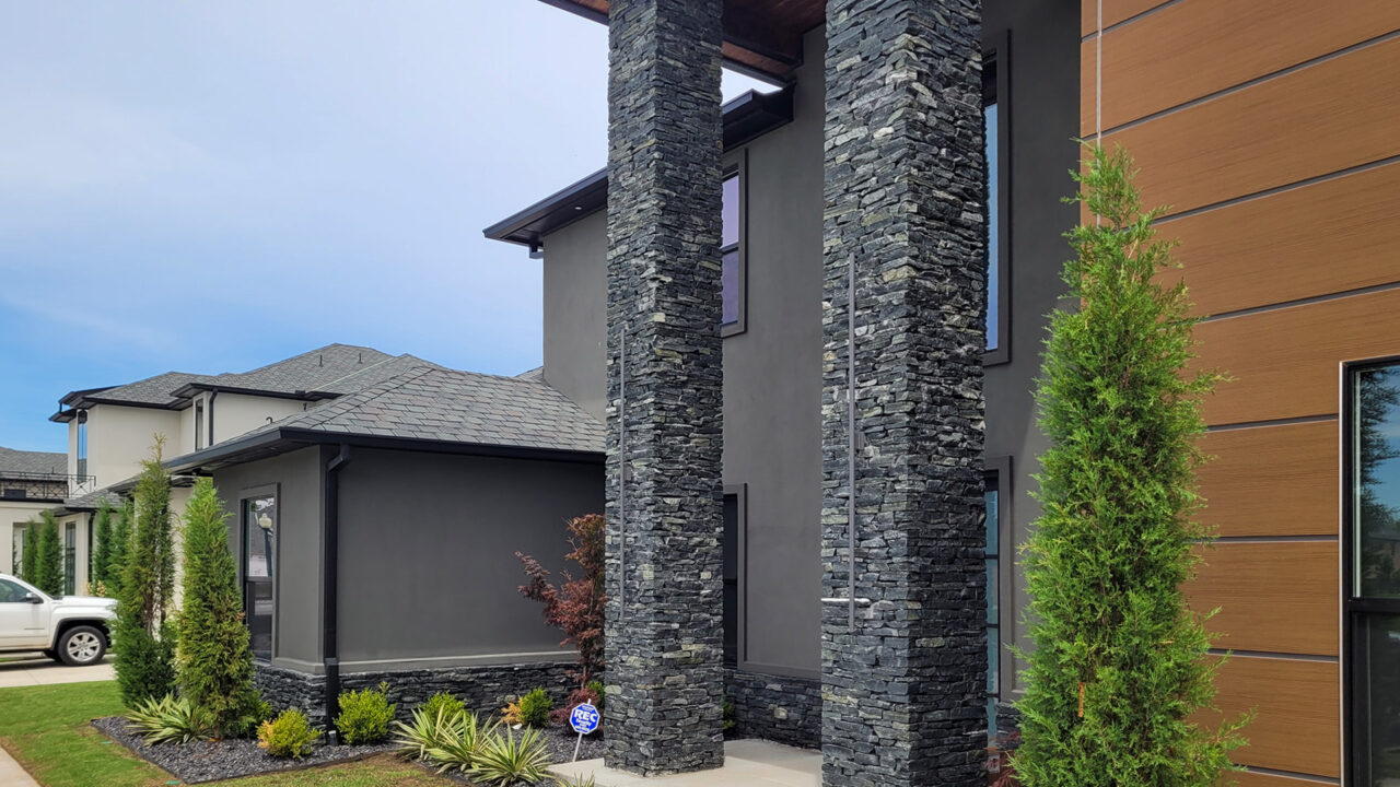 Black Frost Ledgestone - Buechel Stone